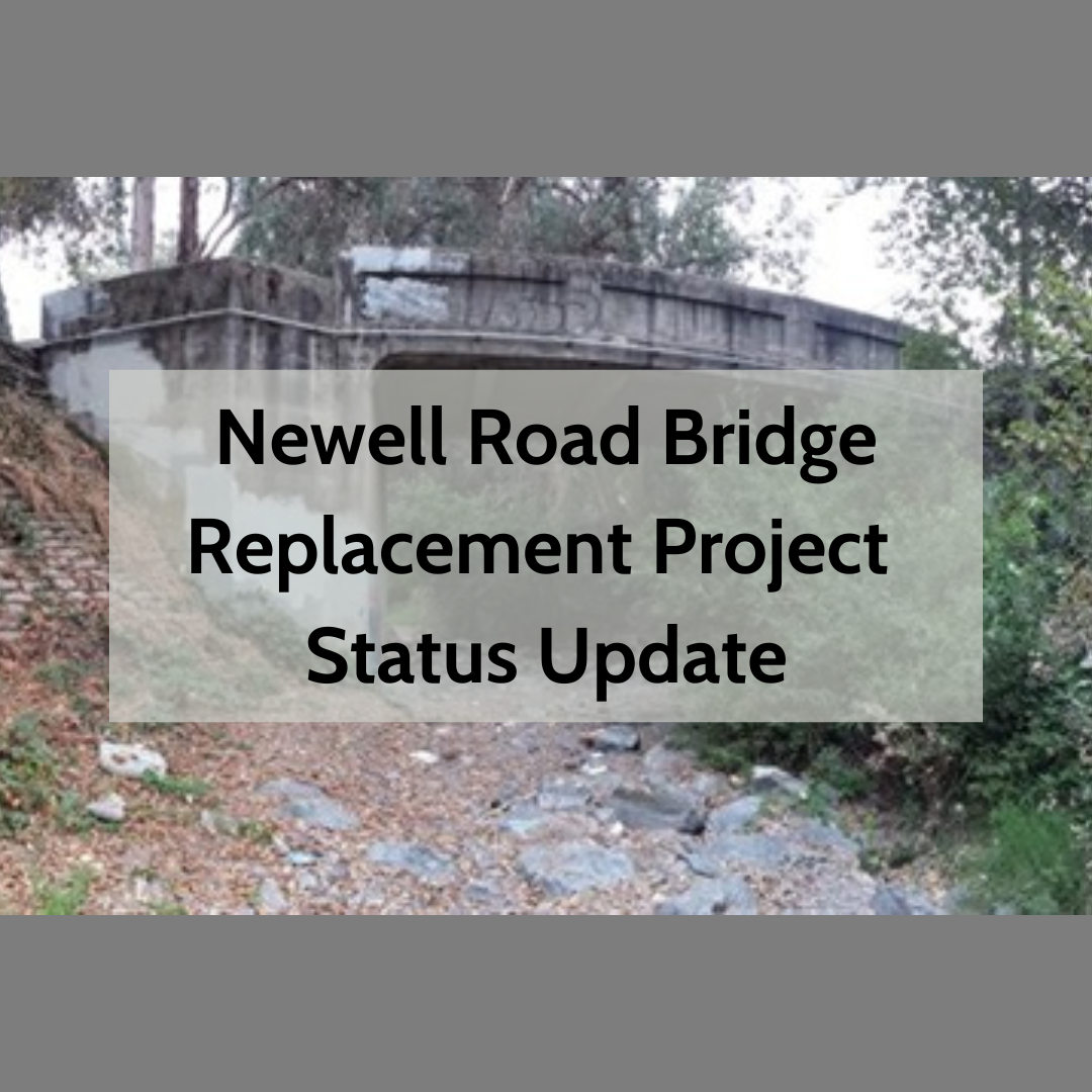 Newell Road Bridge Replacement Project Status Update – City of Palo ...