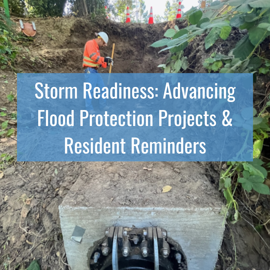 Advancing Flood Protection Projects & Storm Readiness Reminders – City ...