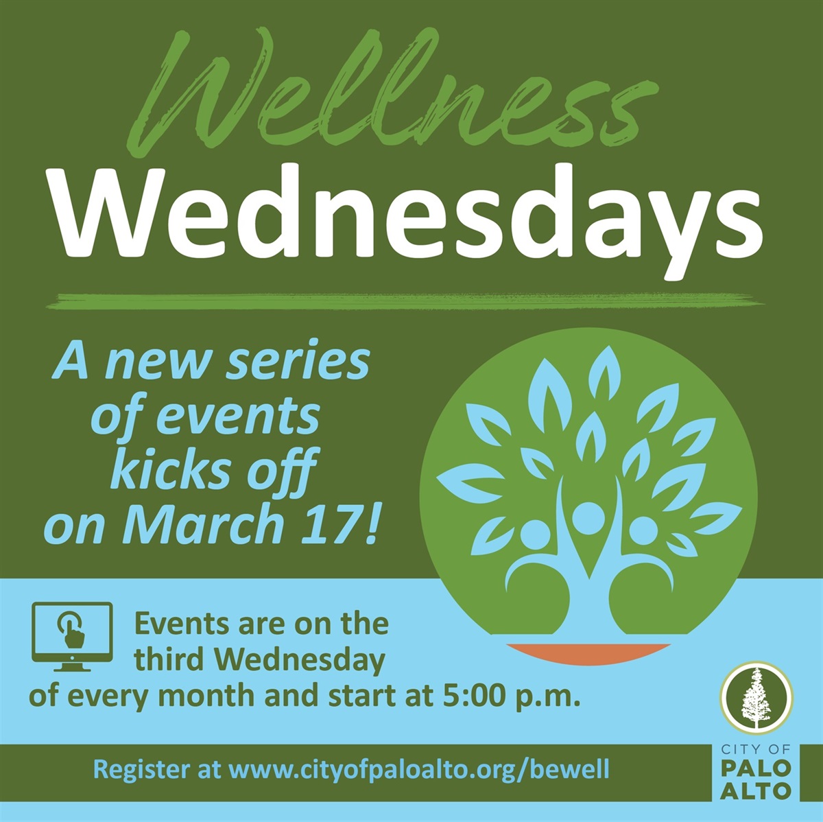 Wellness Wednesdays: A New Monthly Event Series – City of Palo Alto, CA