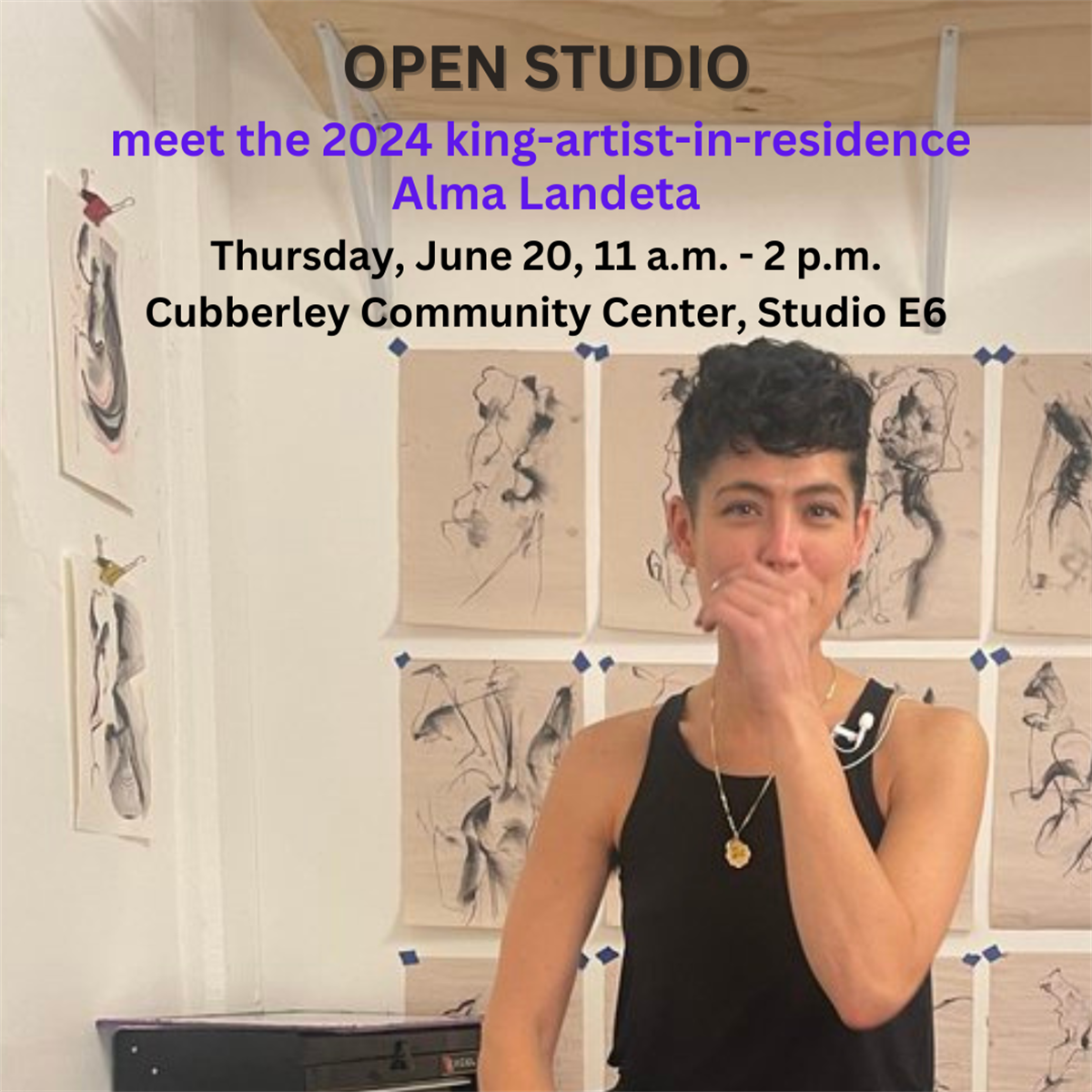 Open Studio: King Artist Residency – City of Palo Alto, CA