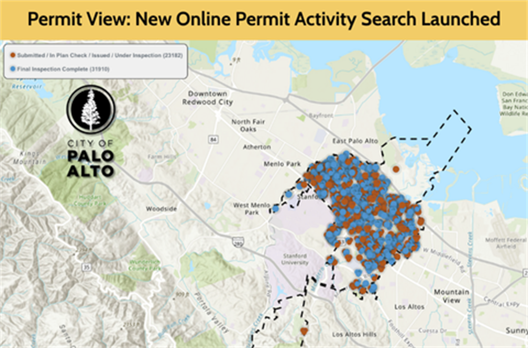 New Online Permit Activity Search Launched – City of Palo Alto, CA
