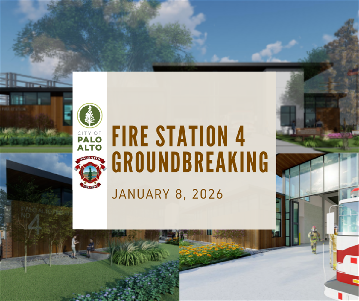 Fire Station No4 Groundbreaking – City of Palo Alto, CA